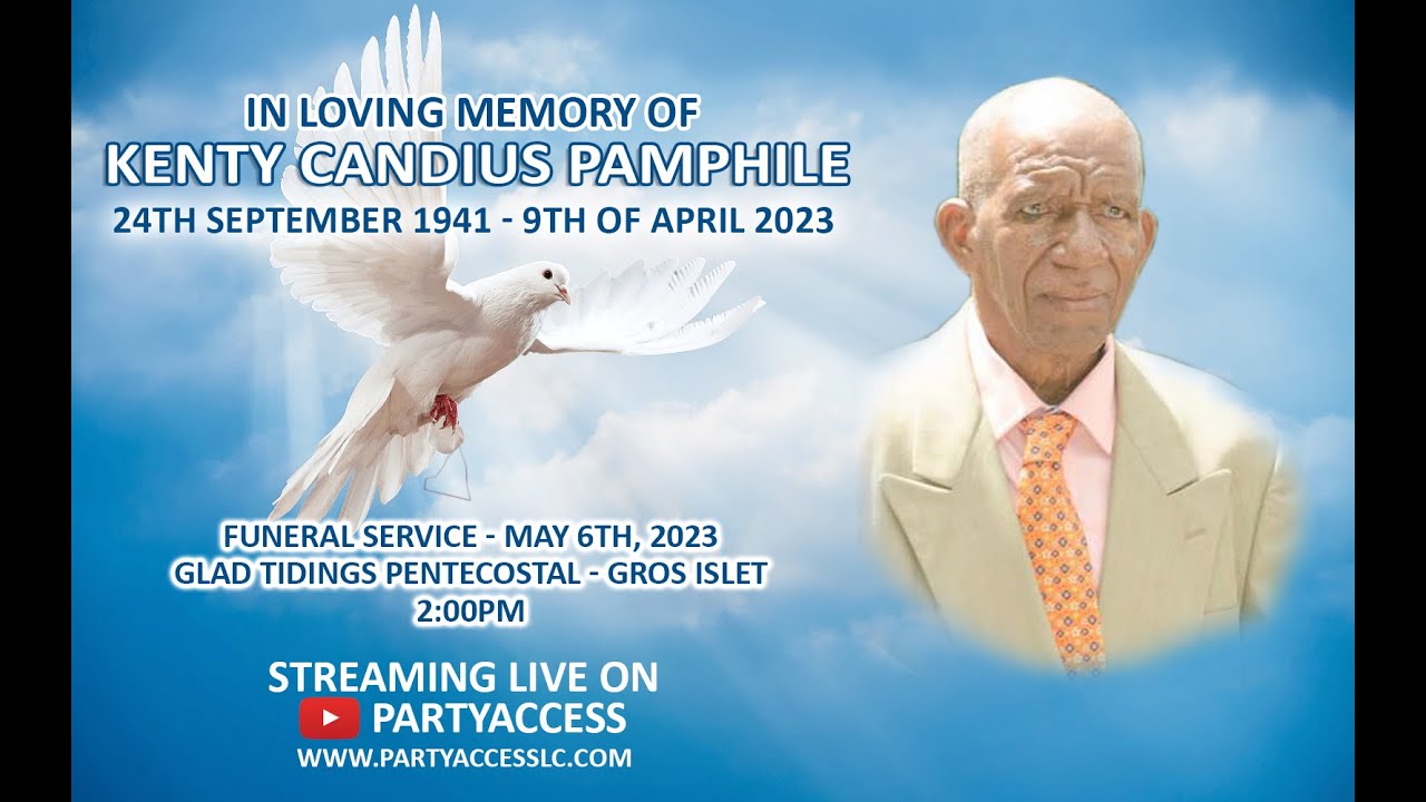 Funeral Service Of Kenty Candius Pamphile - YouTube