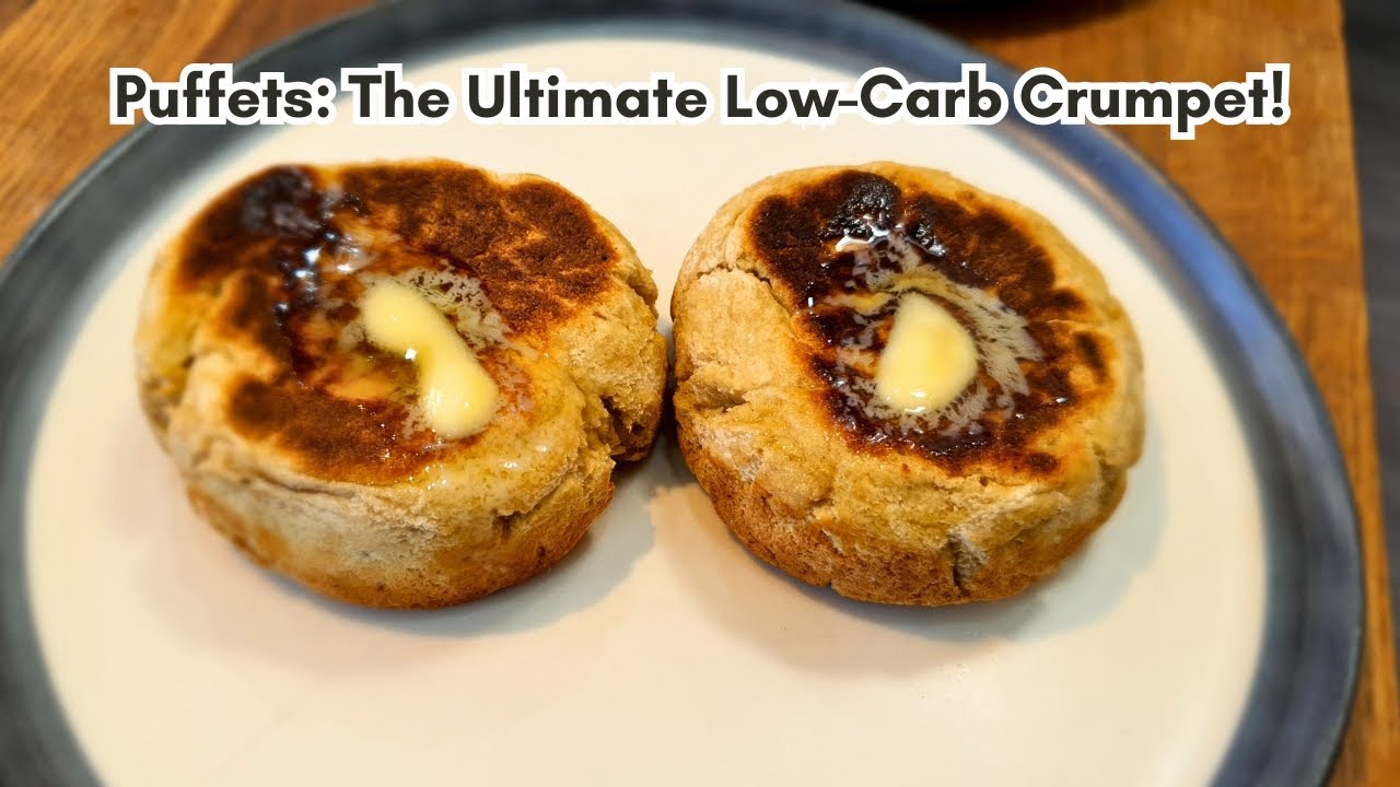 The Best Low-Carb Crumpet? Try These Puffets! - YouTube