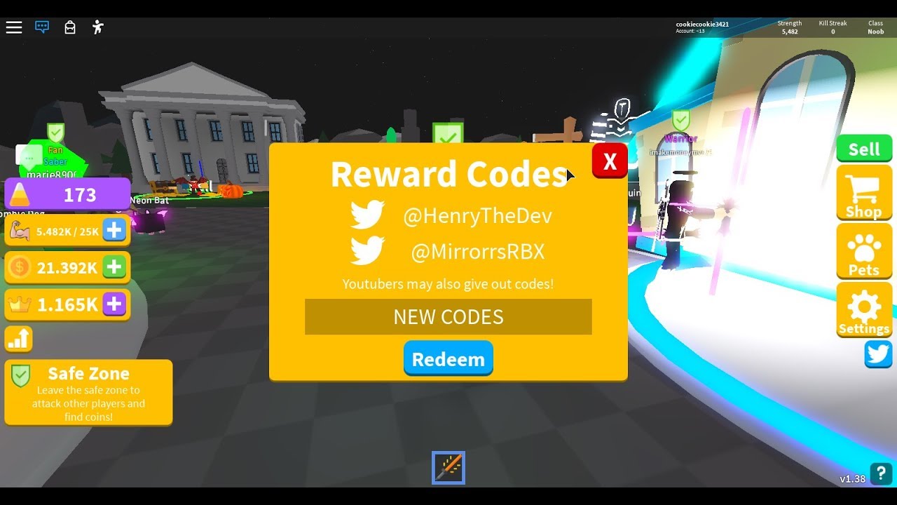 NEW SABER SIMULATOR CODES 2019! - YouTube