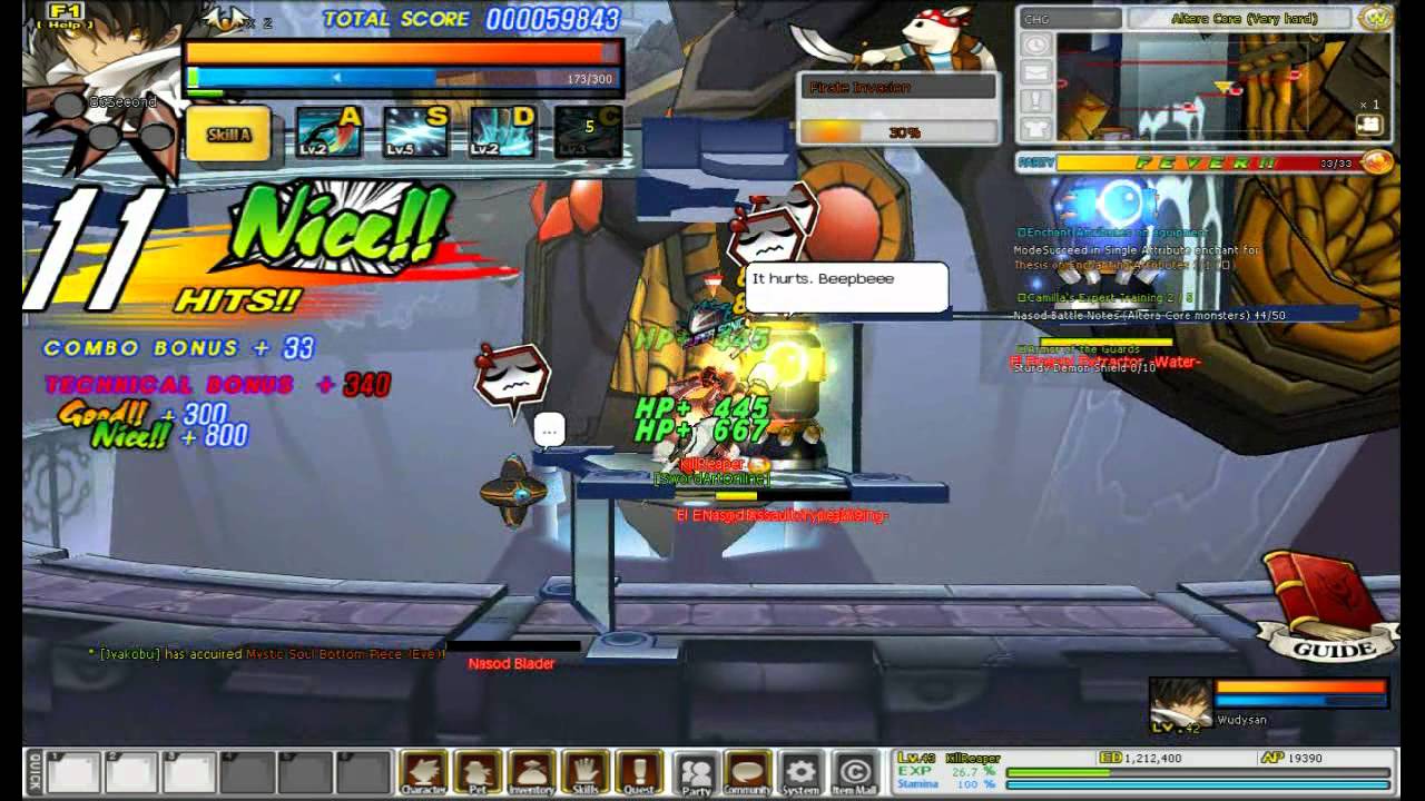 Elsword Altera Core Nasod King - YouTube