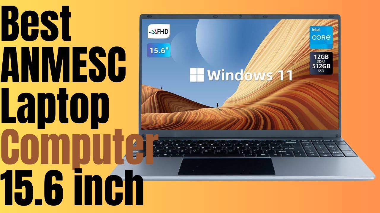 ANMESC Laptop with 2.4G/5G WiFi and More | realtecshop - YouTube