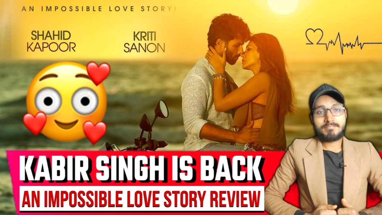An Impossible Love Story Poster REACTION | Shahid Kapoor | Kriti Sanon ...