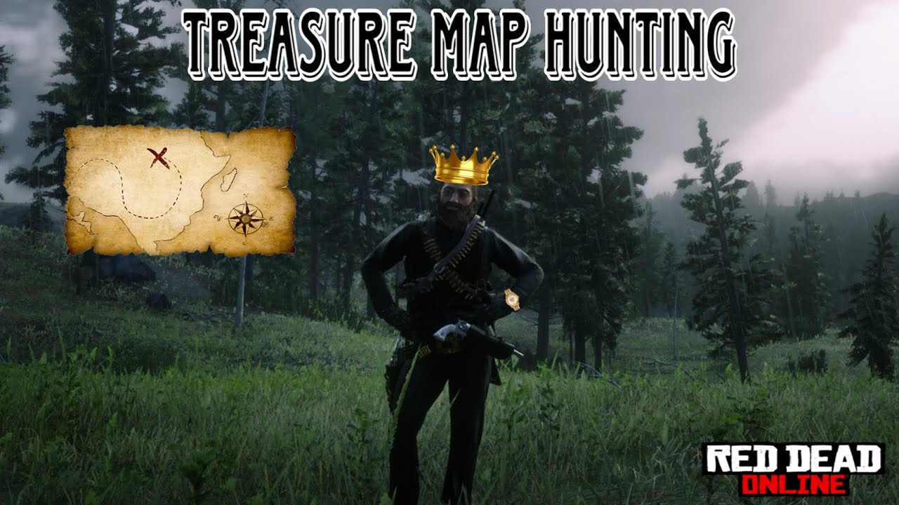 Finding all the Treasure Maps in Red Dead Redemption 2 Online - YouTube