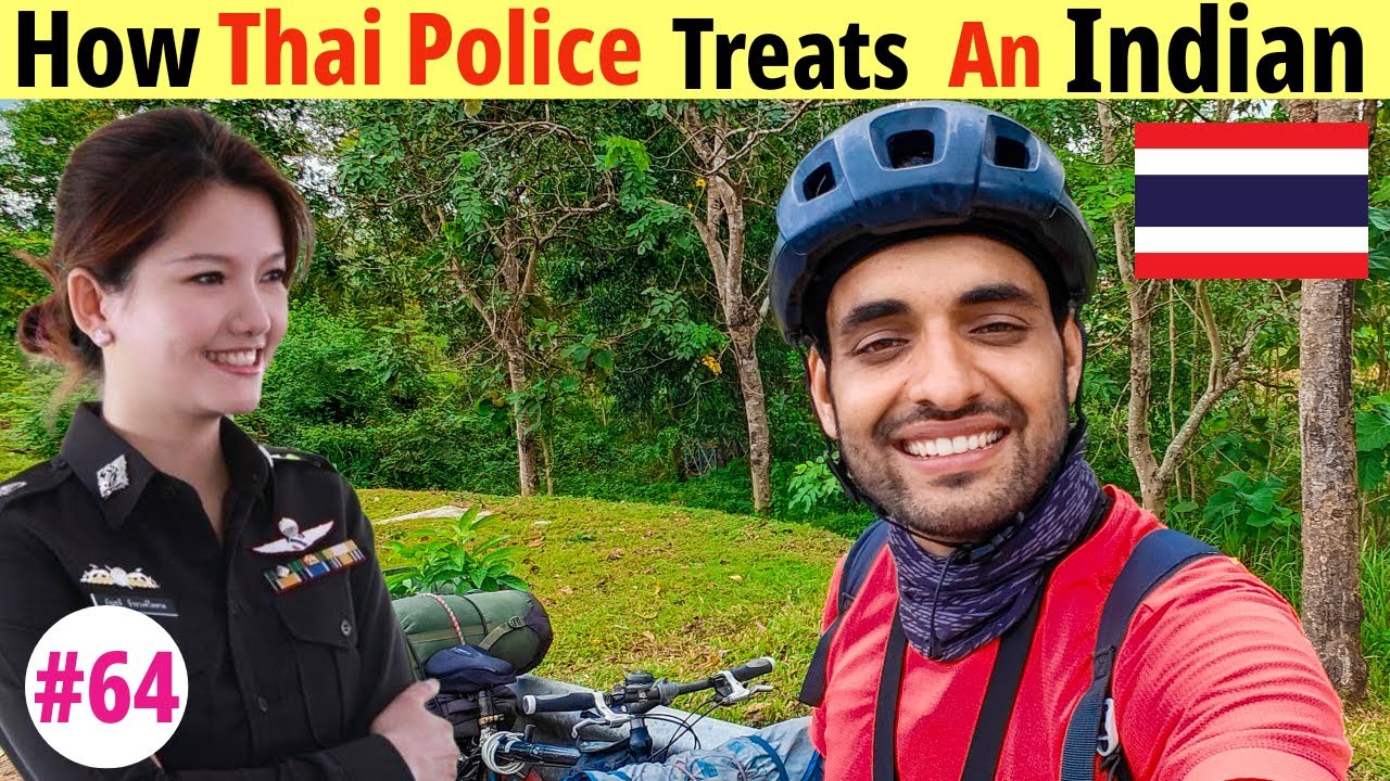 Indian Crossing Thailand - Malaysia Border By Cycle 🇹🇭🇲🇾 - YouTube