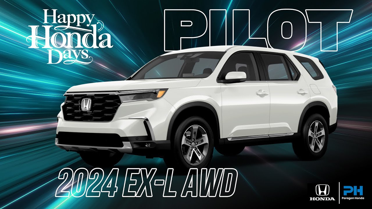 Introducing the 2024 Honda Pilot EX-L AWD! - YouTube