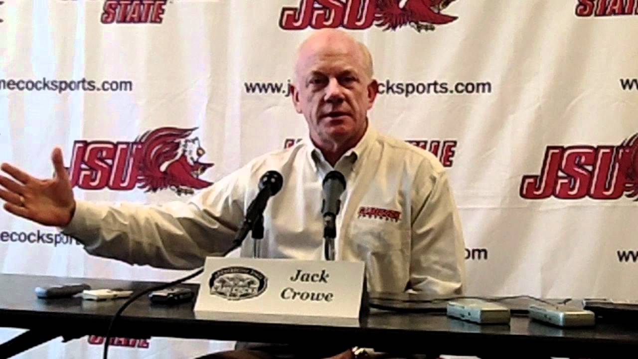 JSU Football Media Day 2011 - Head Coach Jack Crowe (part 2) - YouTube