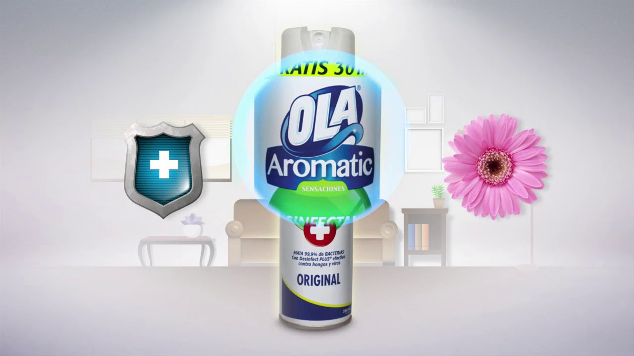 PRUEBA OLA AROMATIC DESINFECTANTE DUAL Y ¡PROTEGE TU HOGAR! - YouTube