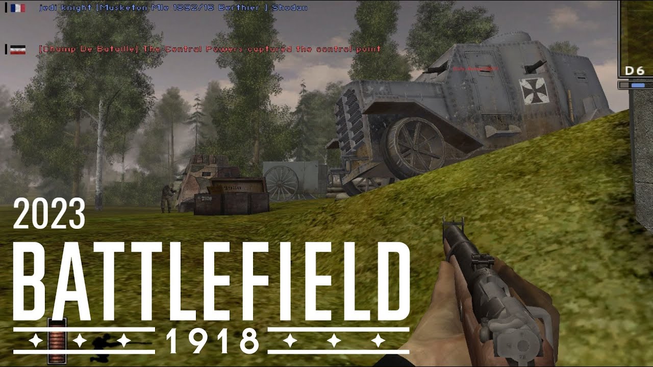 Gaming Battlefield 1918 on 2023 is amazing! | Online gameplay - YouTube