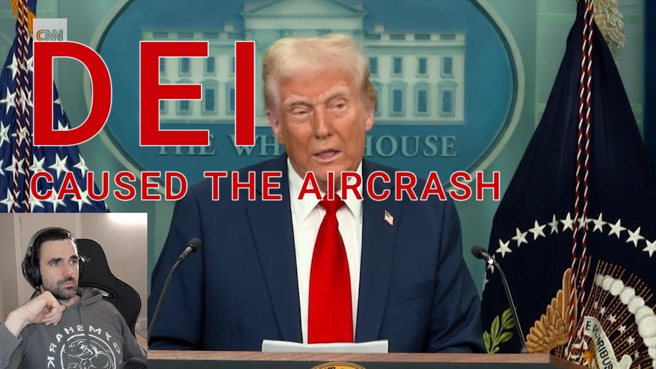 DEI caused the Ariplane crash in Washington - Jan. 29th Airplane crash ...
