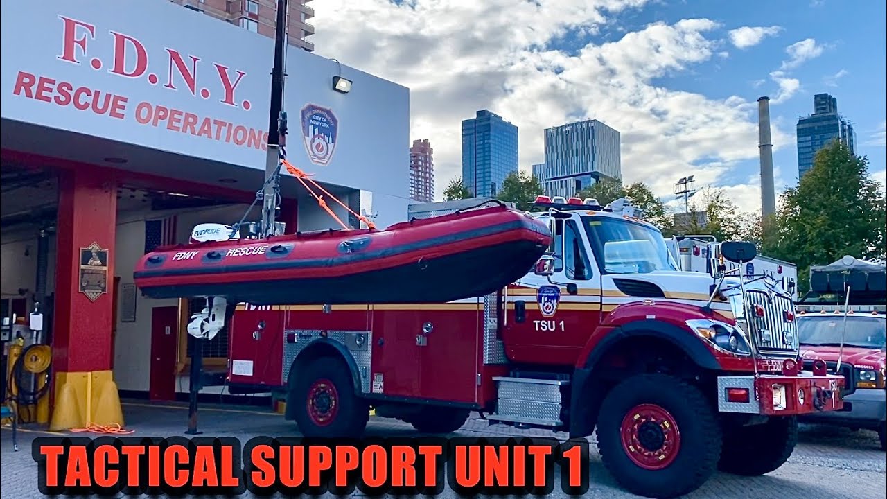 🌟 FLEET FRIDAY 🌟 FDNY TACTICAL SUPPORT UNIT 1 - YouTube