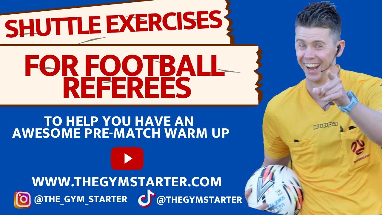 Best Shuttle Exercises for Football and Soccer Referees - YouTube