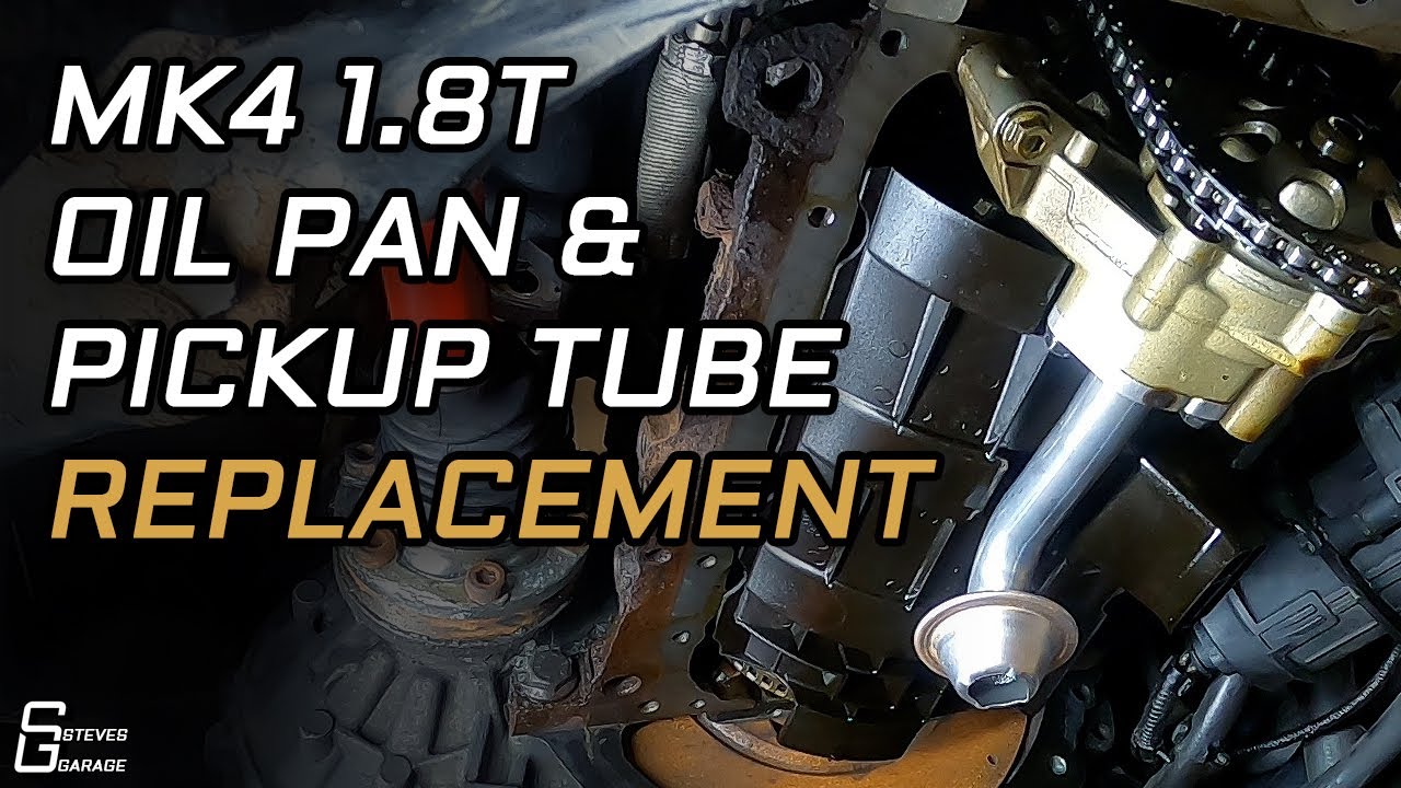 MK4 VW 1.8t Oil Pan and Pickup Tube Replacement - YouTube