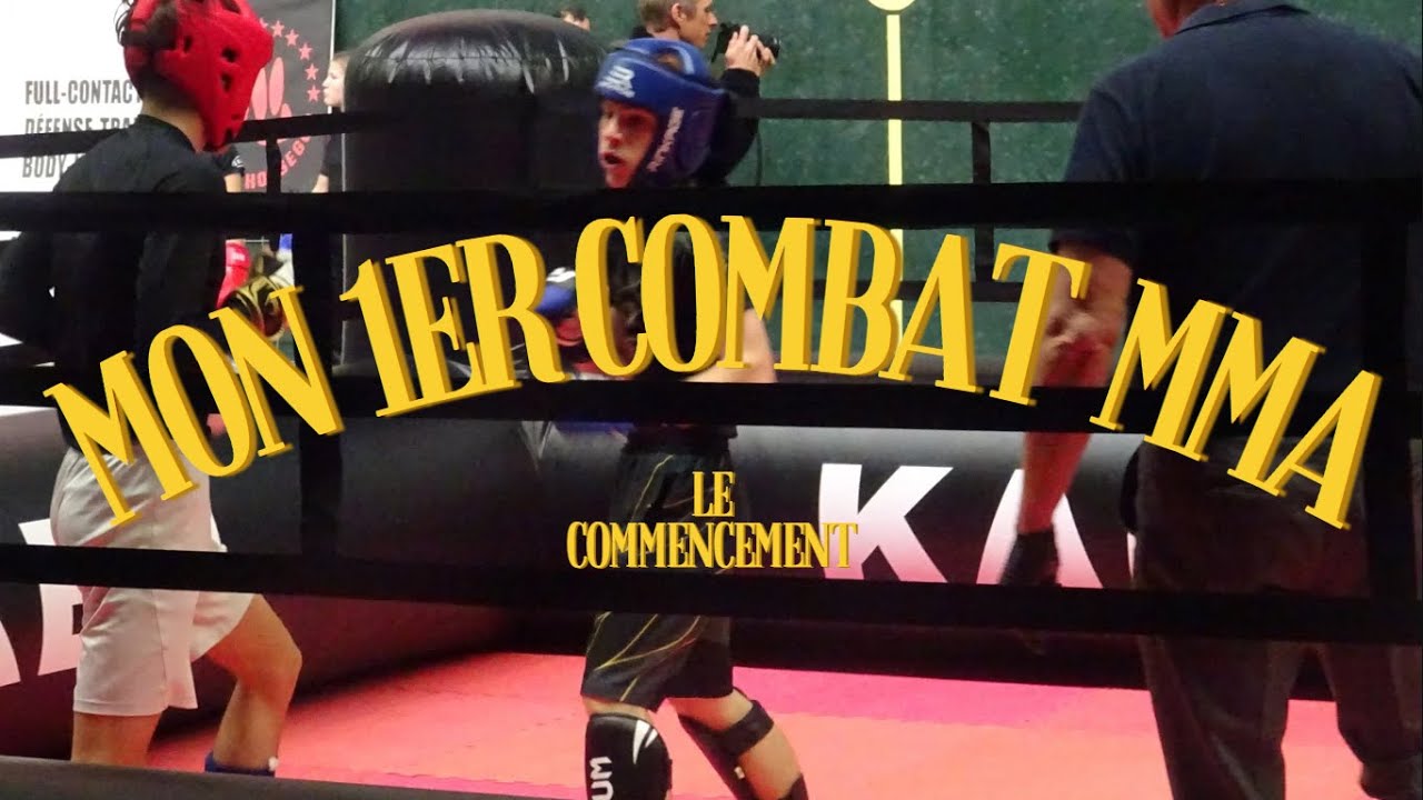 Mon 1er combat MMA ! - YouTube