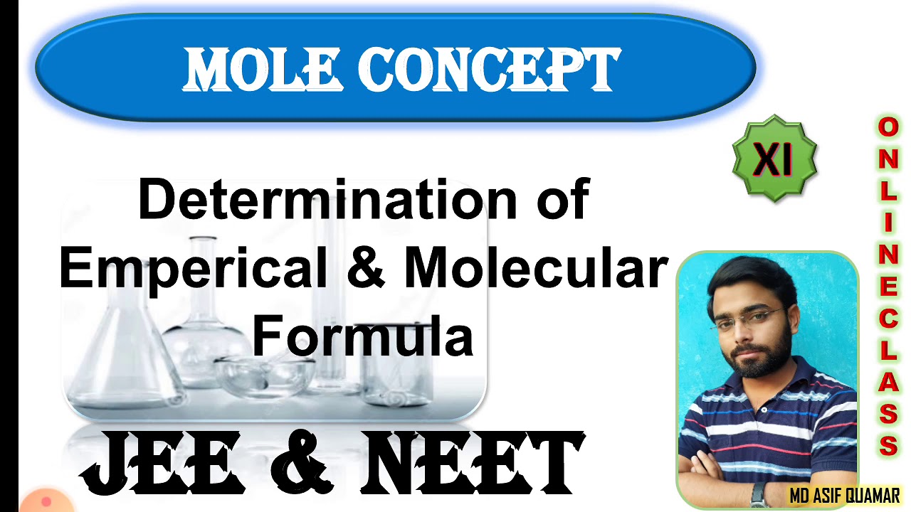 Class 11|| Mole Concept || Emperical Formula - YouTube