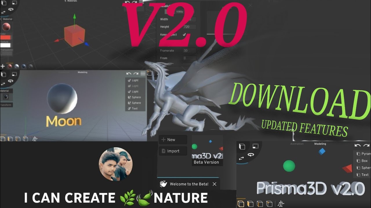 How to install prisma 3d v2.0 beta test. prisma 3d tutorial. new update ...