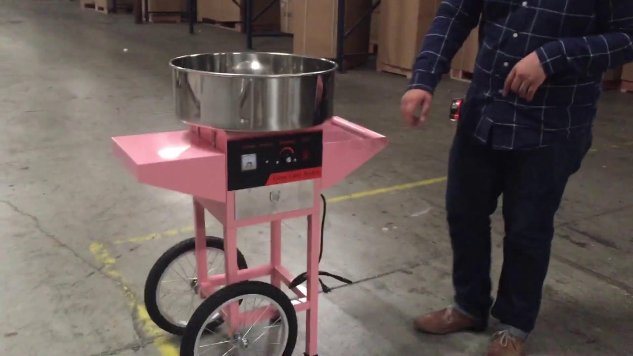 Sugar Floss Machine Commercial Cotton Candy Maker Cotton Candy Machine ...