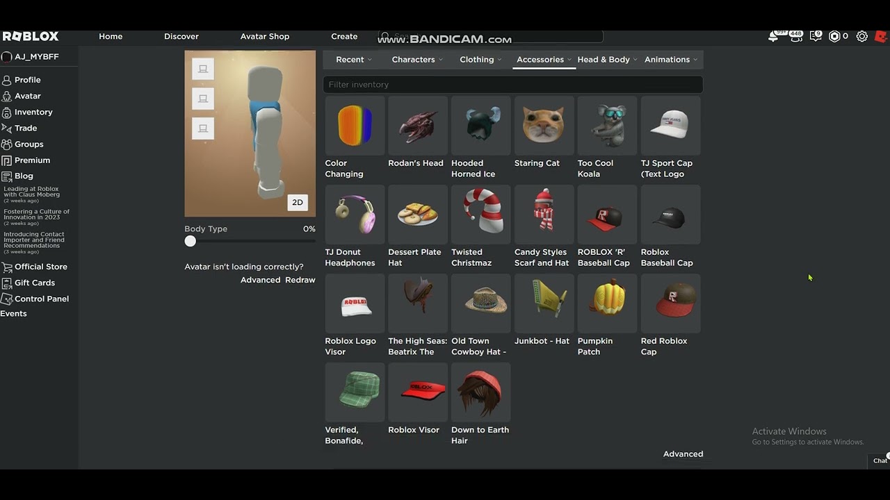 Avatar Idea for 45 robux(If u have robloxian 2.0) |ROBLOX| - YouTube