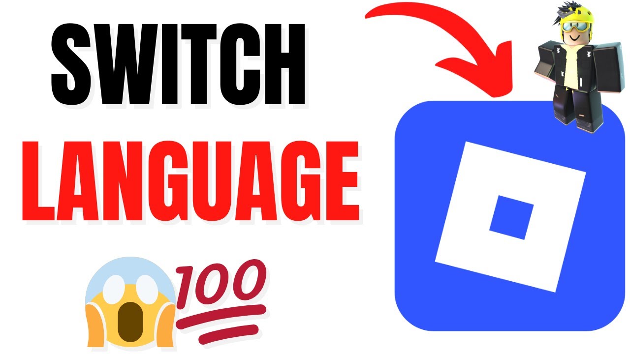 How to Change Language on Roblox - YouTube