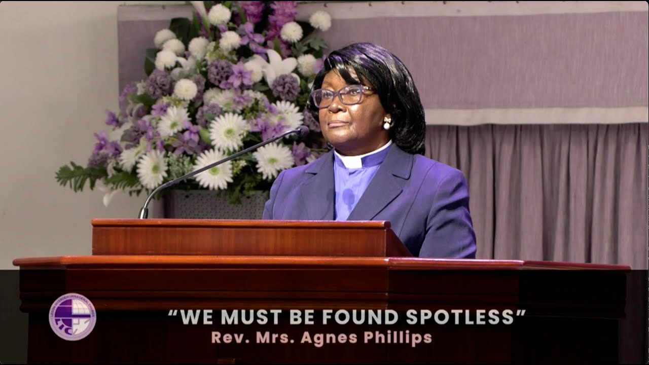 “WE MUST BE FOUND SPOTLESS” Genesis 6: 9 -12, 2 Peter 3: 10 -18 | REV ...