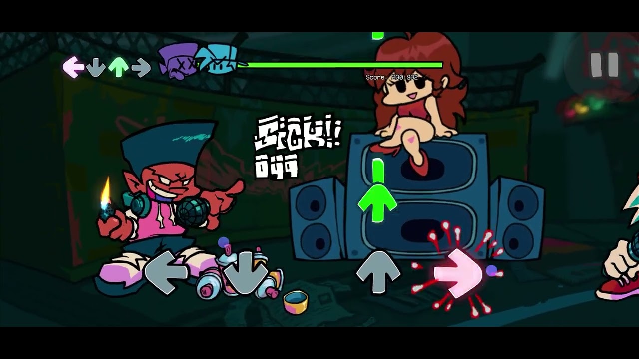 FNF:playing due debts - YouTube