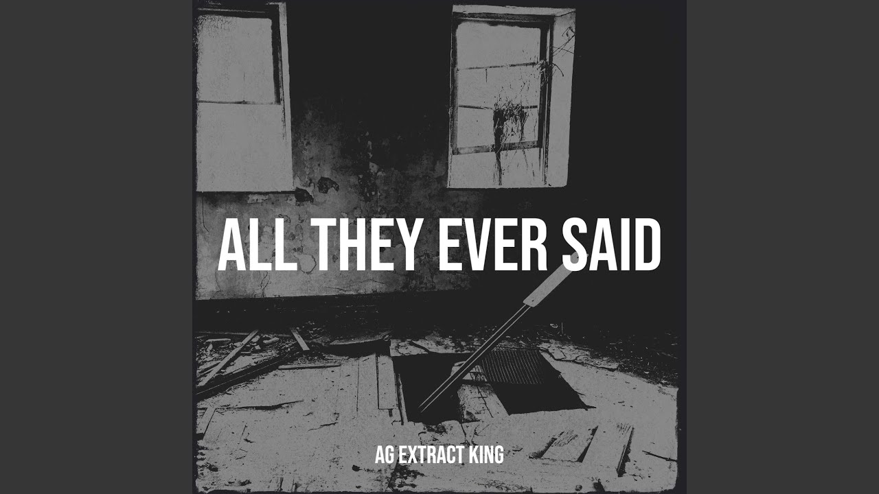 All They Ever Said - YouTube