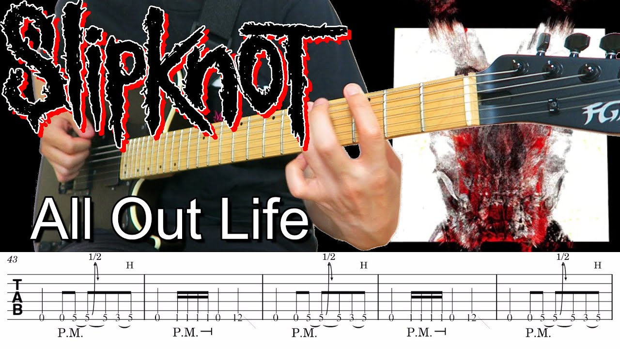 All Out Life / Slipknot (screen TAB) - YouTube