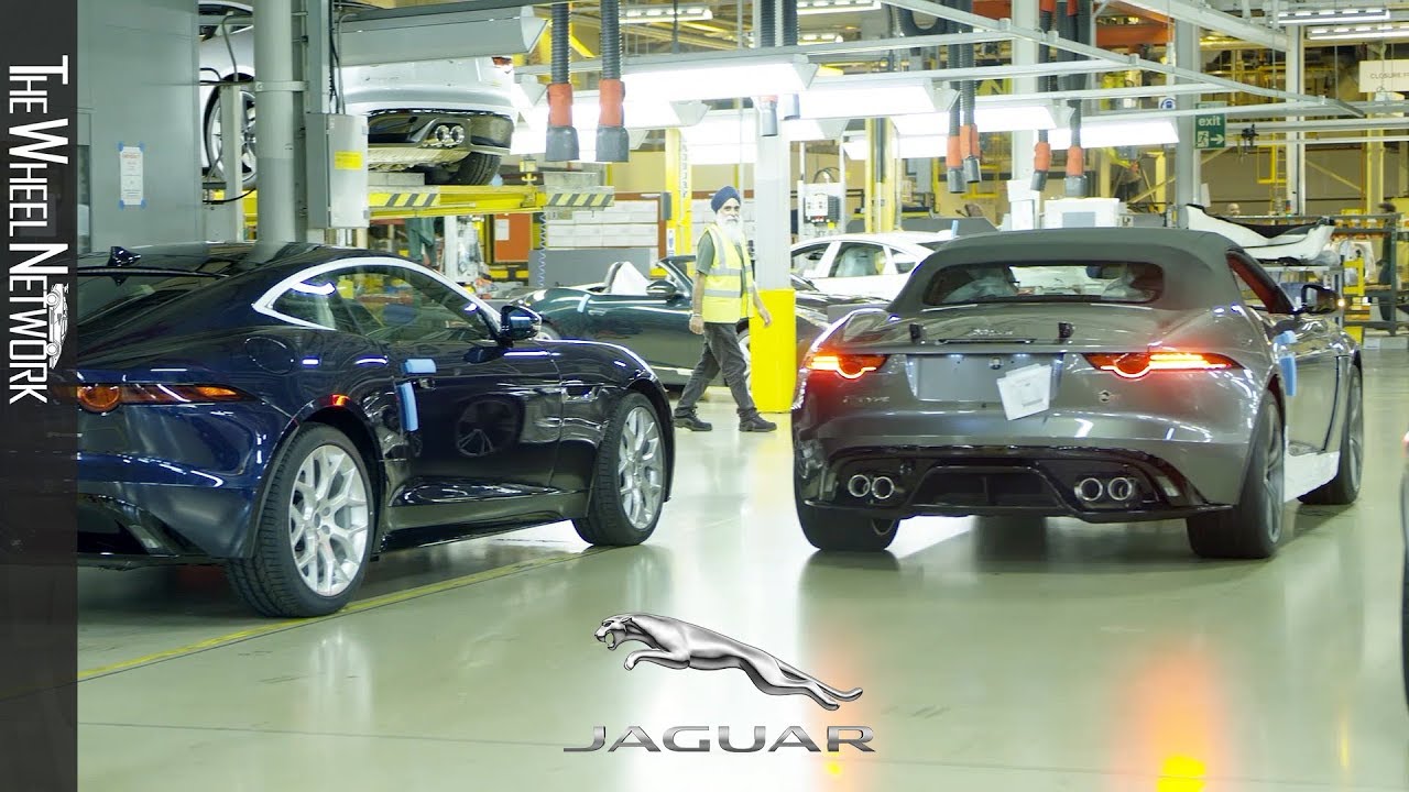 Jaguar Castle Bromwich Production – XF / XJ / F-Type - YouTube