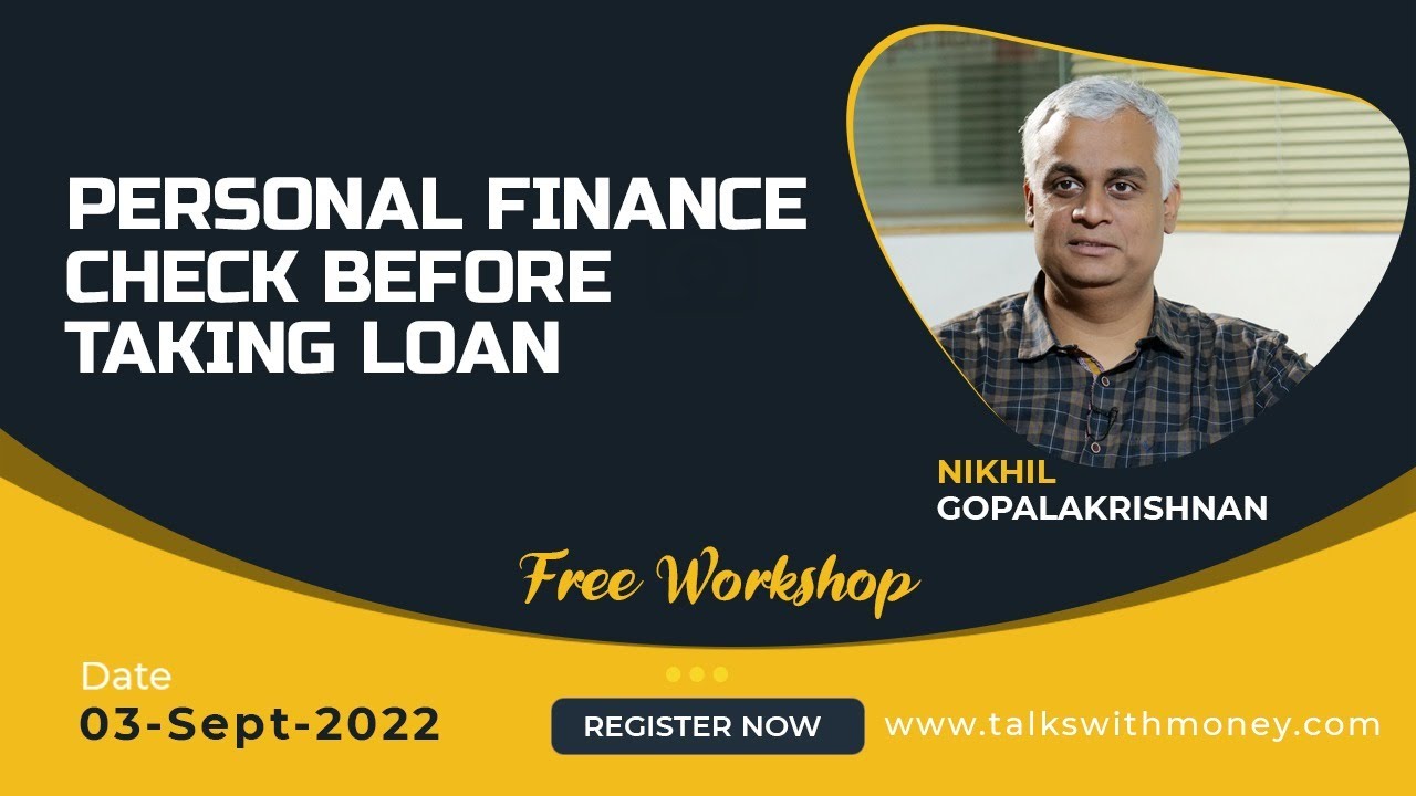 Personal Finance Check before taking Loan | Free Financial Session ...