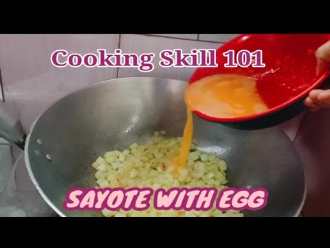 Sayote with Egg Recipe - YouTube