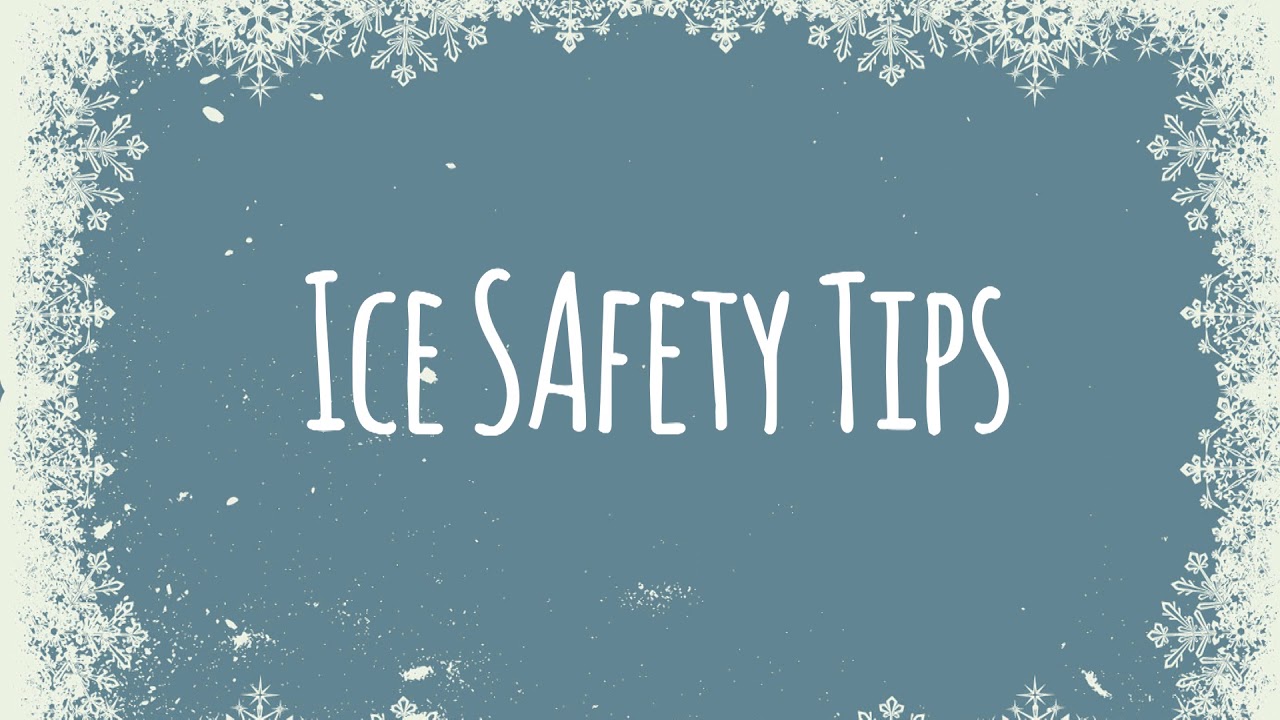 Stay off the Ice - Ice Safety Tips from Carroll County Government - YouTube