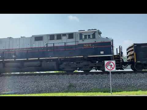NS 16T w/ NS 8101 Central Of Georgia HU trailing - YouTube