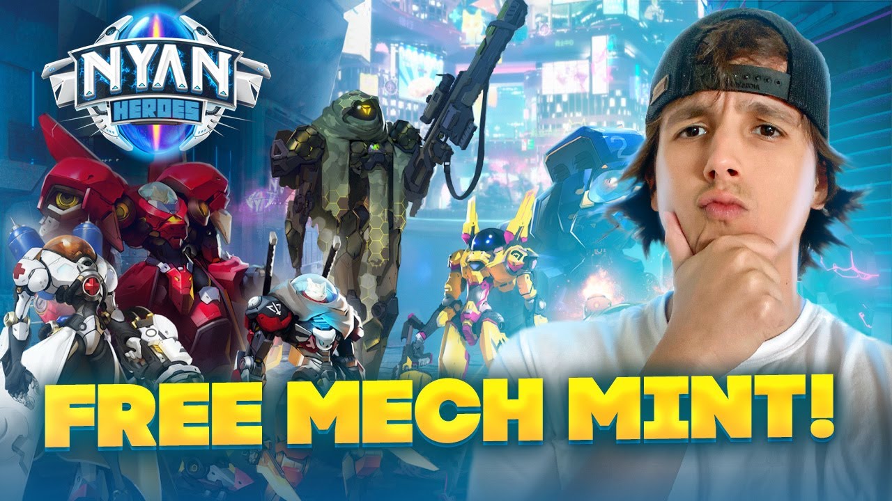 NYAN HEROES - FREE NFT MECH MINT! WEB3 BATTLE ROYALE ON SOLANA - YouTube