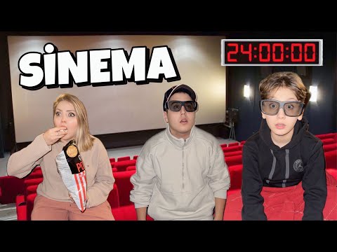GECE SİNEMA SALONUNDA KALMAK !! KİLİTLİ KALDIK