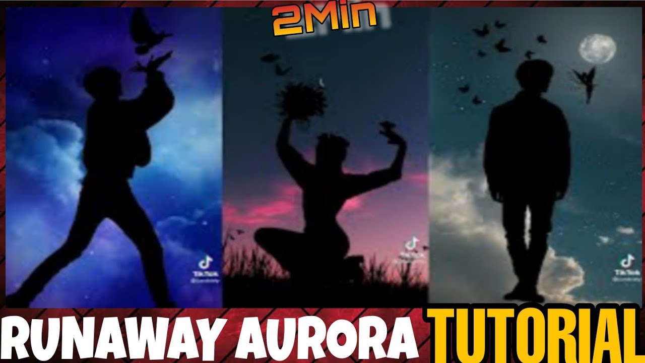 RUNAWAY AURORA TUTORIAL.... Instagram TRENDING REEL🔥 - YouTube