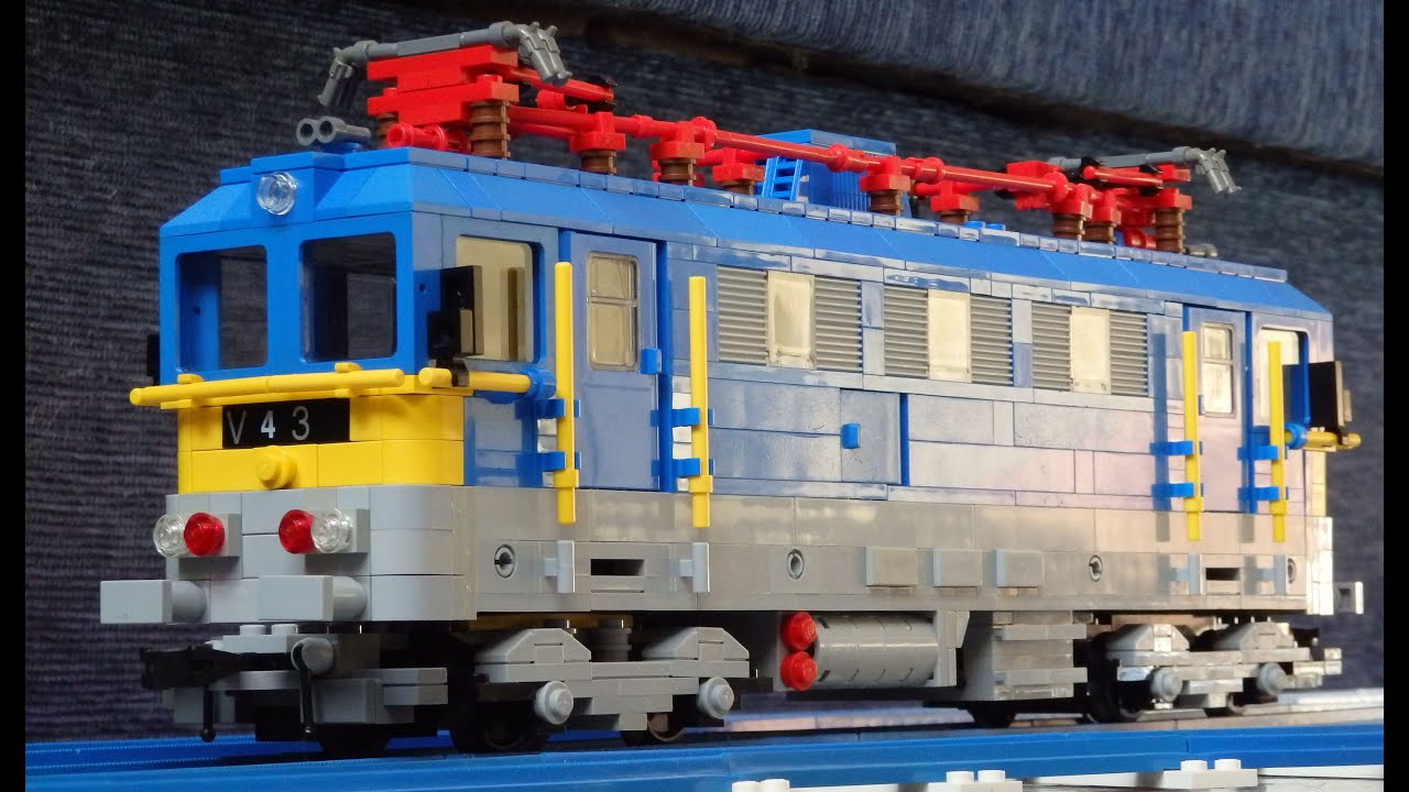 V43 Szili mozdony Lego MOC - YouTube