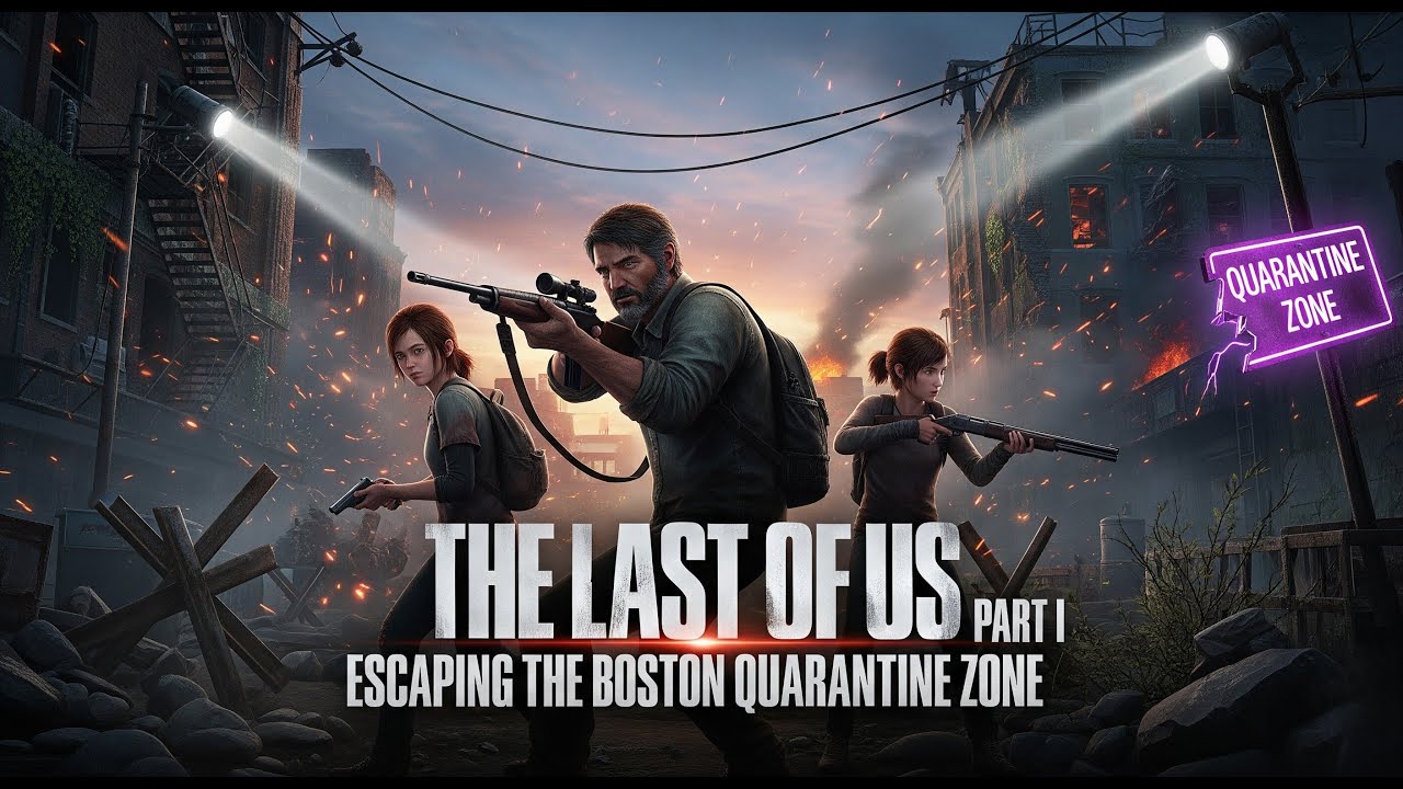 The Last of Us Part I - Escaping the Boston Quarantine Zone - YouTube