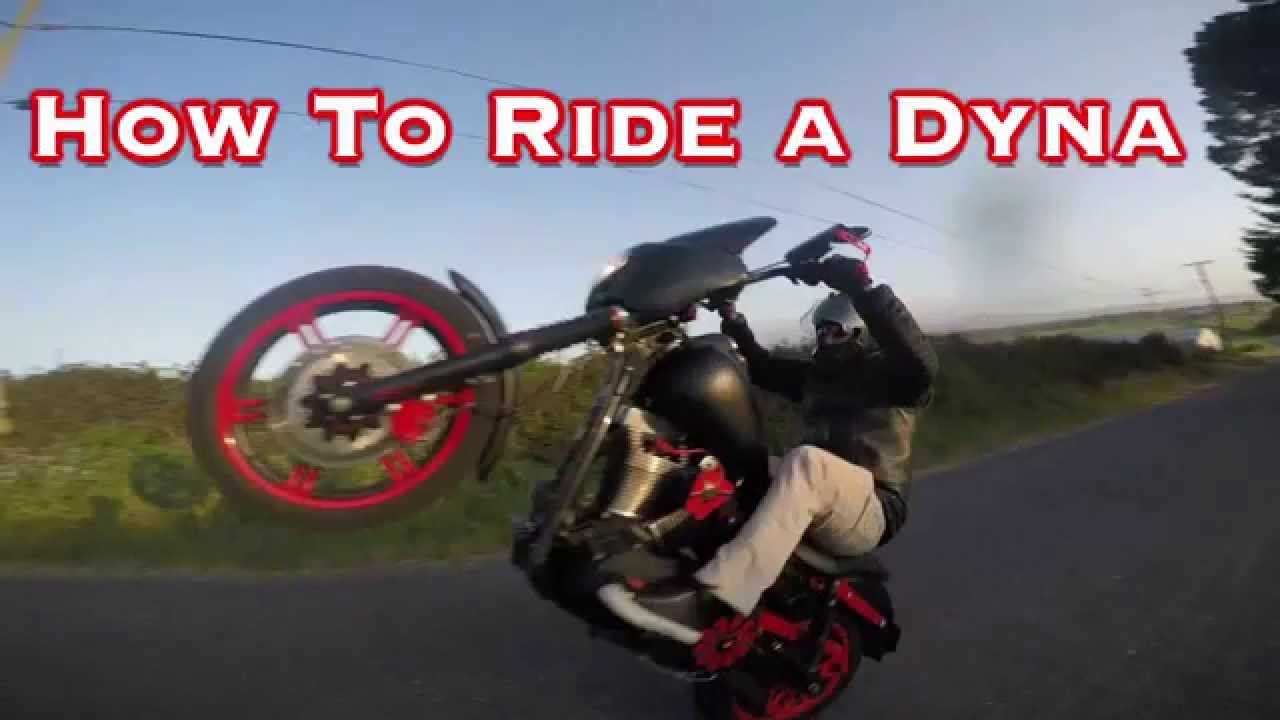 How To Ride A Dyna - YouTube