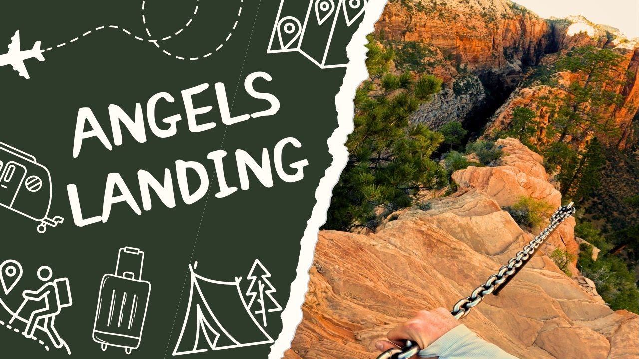 Cliffhanger: Navigating Angels Landing’s Deadly Descent! - YouTube