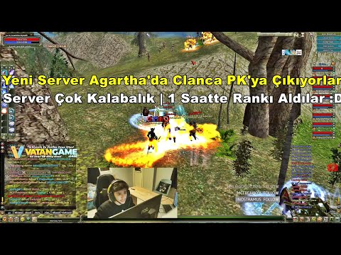Anadolu - Agartha Serverında Mage Ekibiyle PK'ya Çıkıp Clanca Ranka Geçiyorlar! | Knight Online