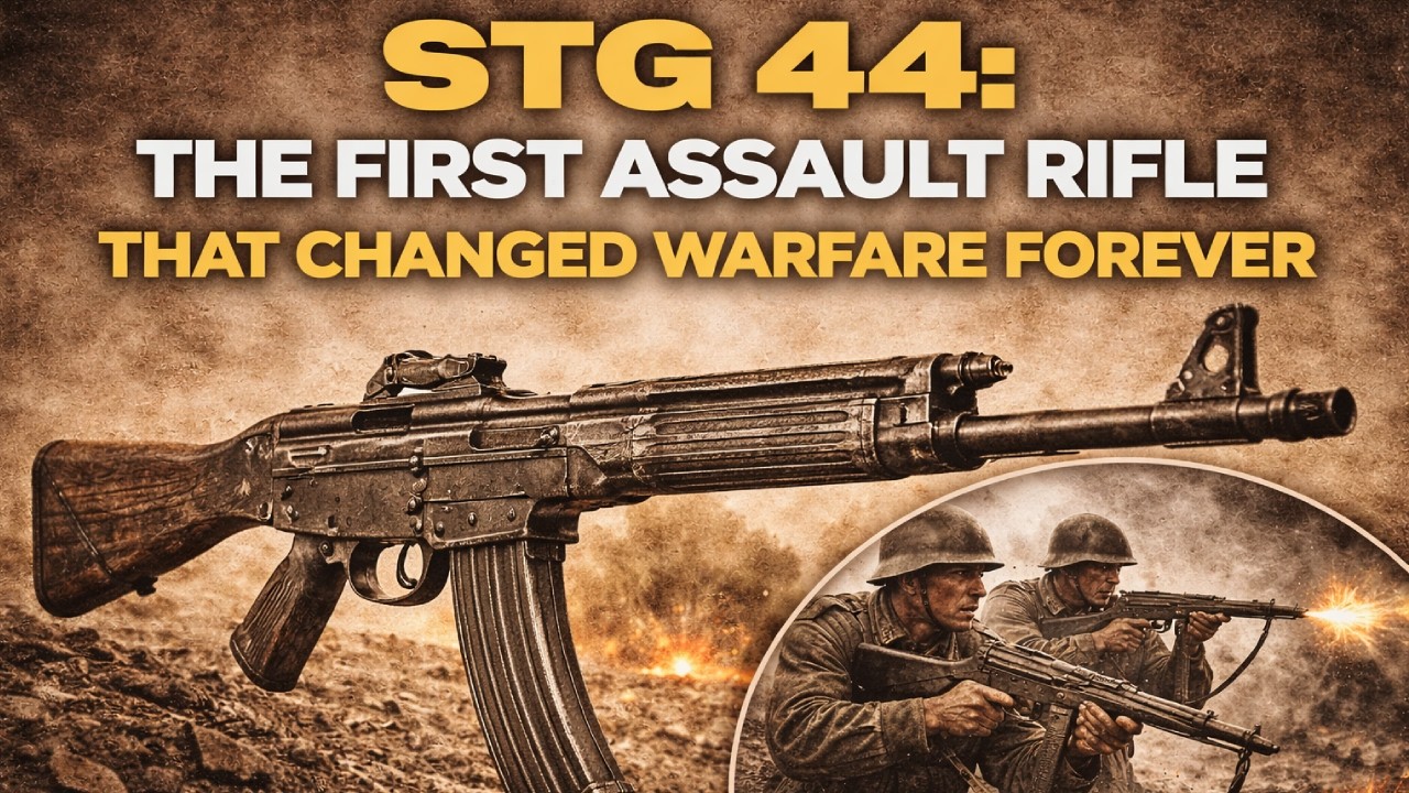 STG 44: The First Assault Rifle That Changed Warfare Forever - YouTube