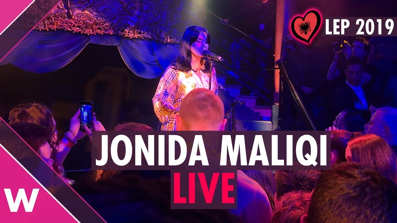 Jonida Maliqi "Ktheju tokës" (Albania) LIVE @ London Eurovision Party ...