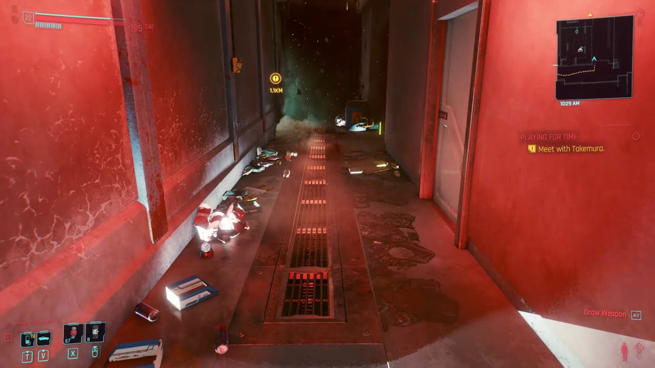 Cyberpunk 2077 - X-22 Flashbang Grenade needs some tweaking - YouTube