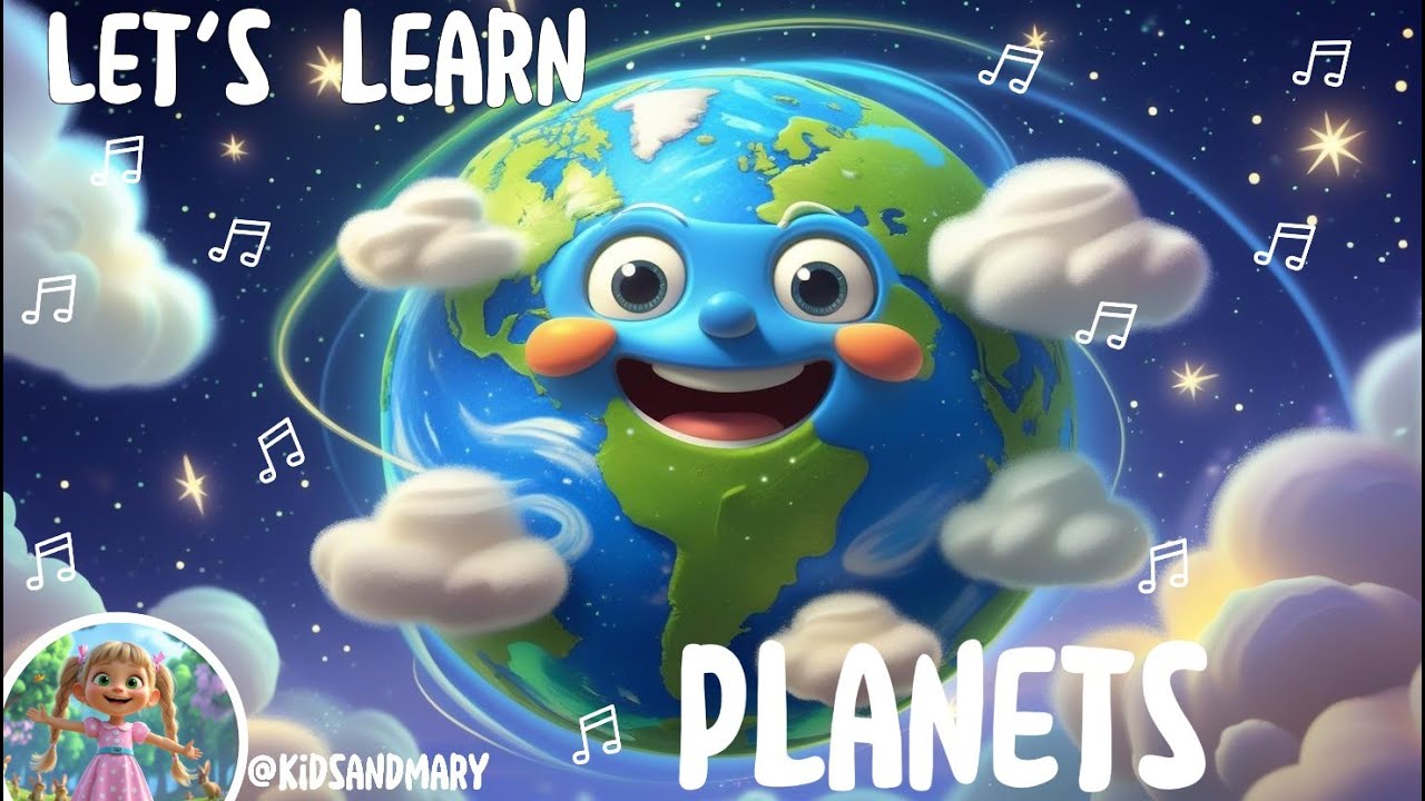 🎶 Planet Song for Kids! Learn Mercury, Venus, Earth & Mars 🌍 | Fun ...