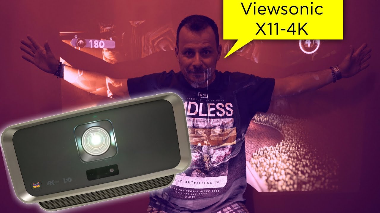 Viewsonic X11-4K Projector Review - YouTube