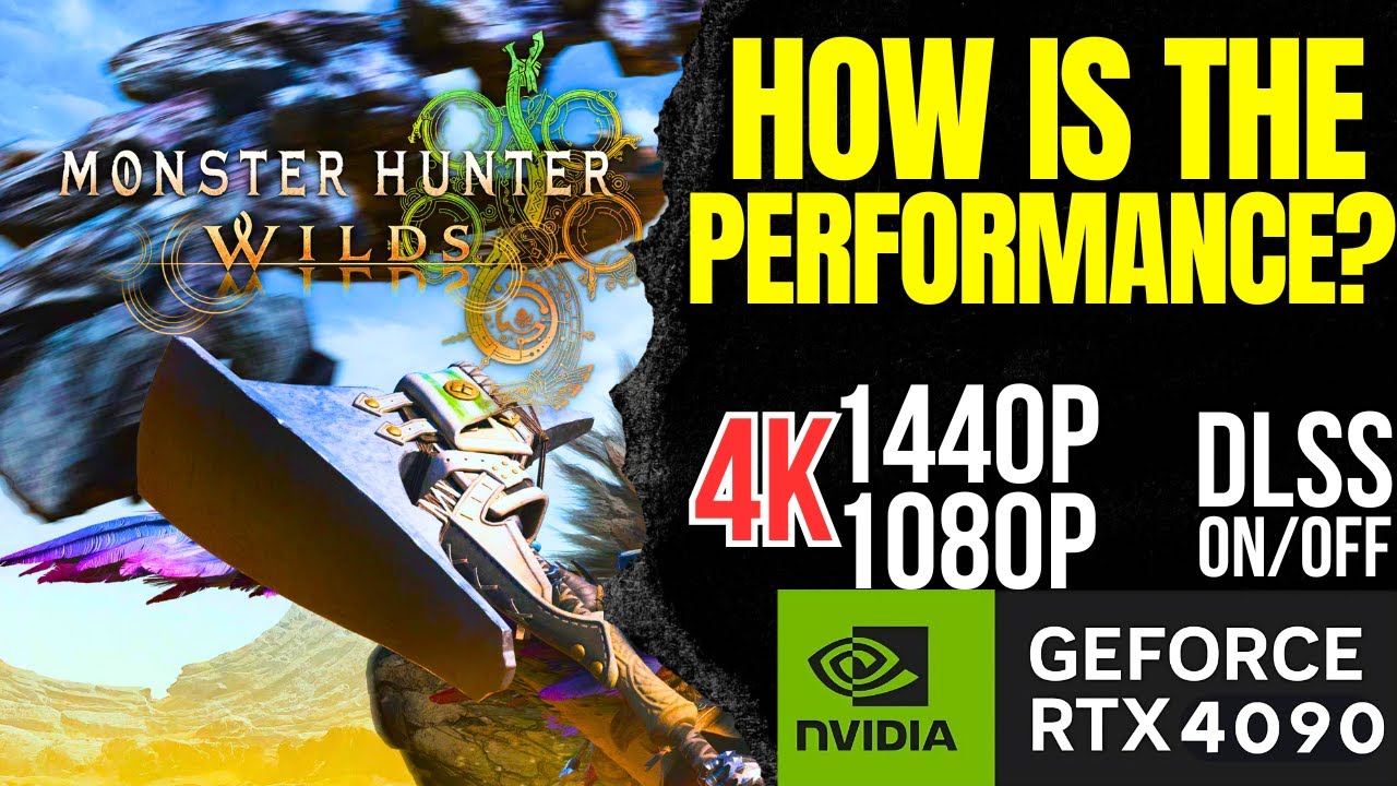 Monster Hunter Wilds RTX 4090 Benchmark | 4K 1440p 1080p ULTRA/HIGH ...