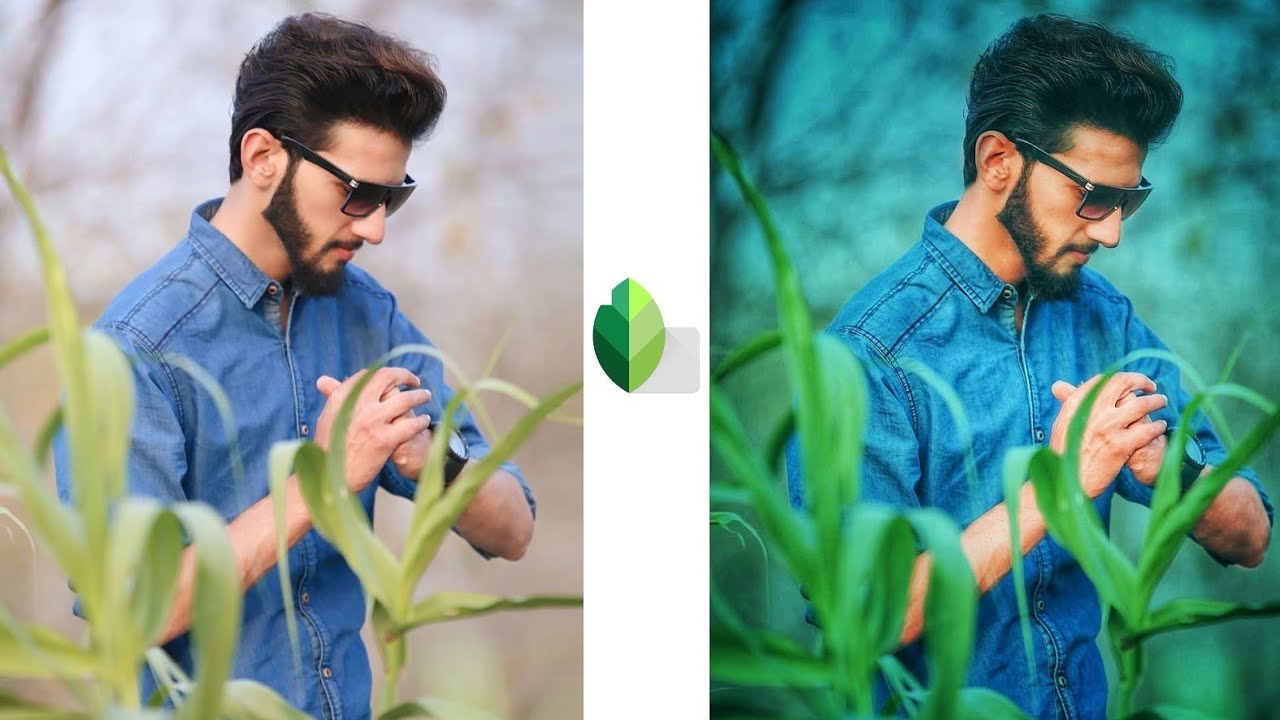 Blue effect pic editing || Sheri Editz|| - YouTube