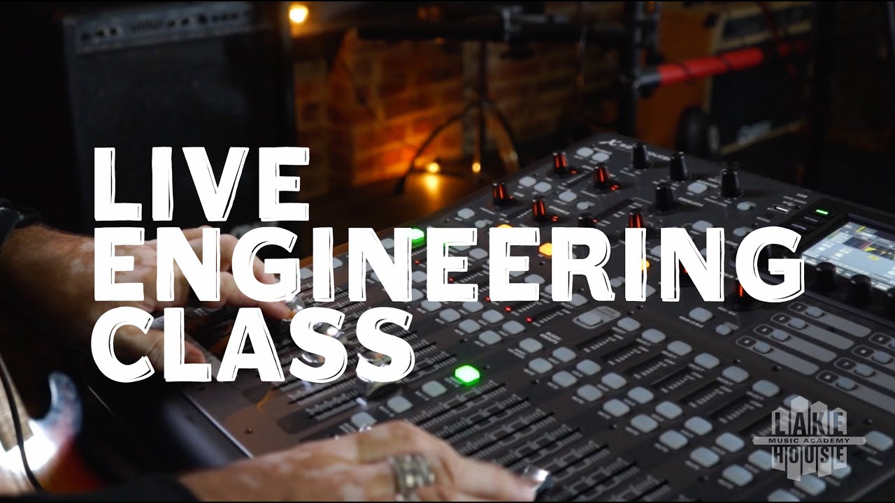 Live Audio Engineering Masterclass with Rich Lupescu - YouTube