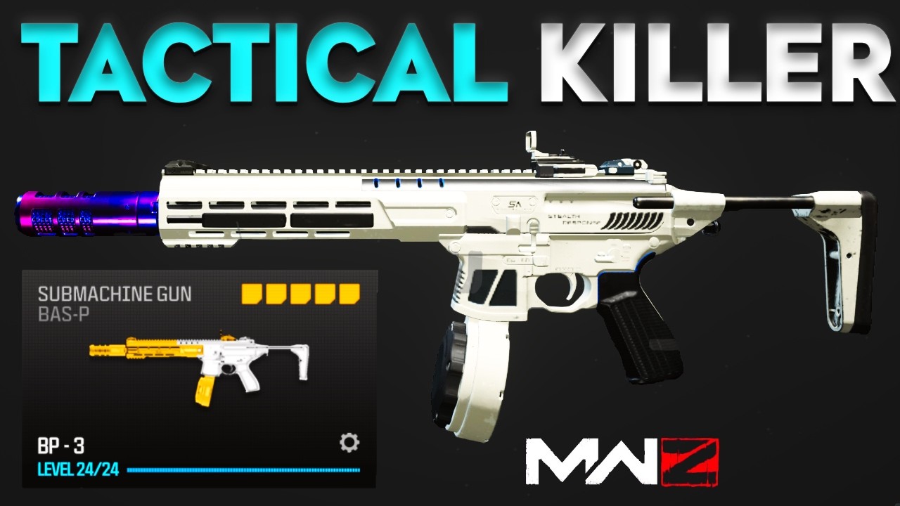 MW3 Zombies - This SMG Is A TAC DESTROYER (Best BAS-P Build) - COD MWZ ...