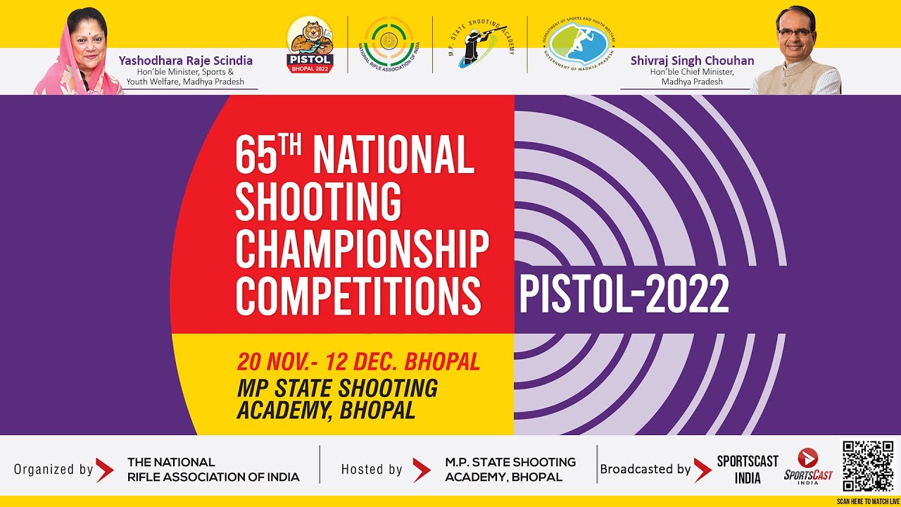 65th National Shooting Championship Competitions - PISTOL 2022 | 10m ...