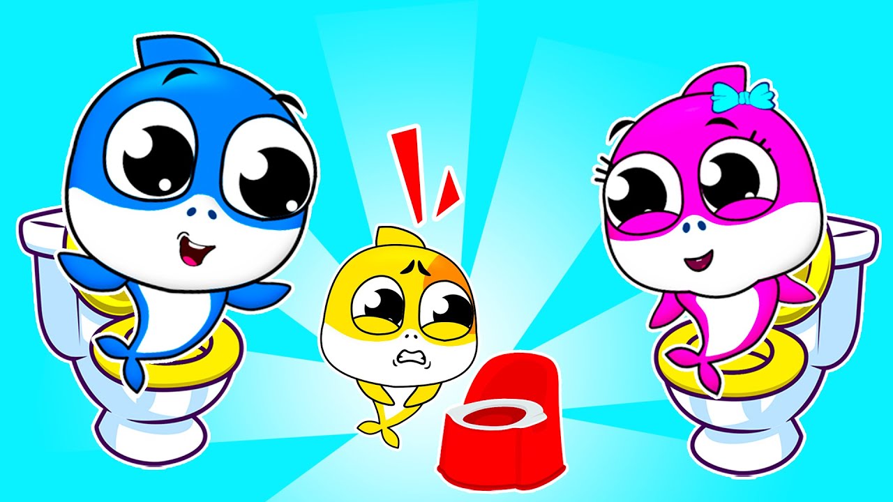 Potty Song | Baby Shark | Kids Nursery Rhymes | JoJo RHYMES - YouTube